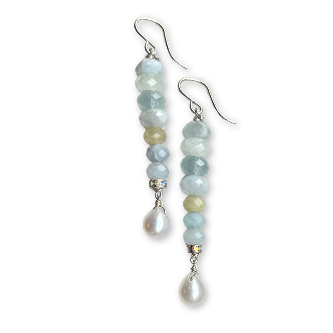 Gem SwagsThe Stacked Gem Swags are a perfect Spring/Summer earring go ...